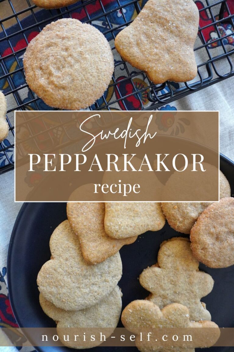 Pepparkakor - Swedish Ginger Cookies - Nourish Yourself