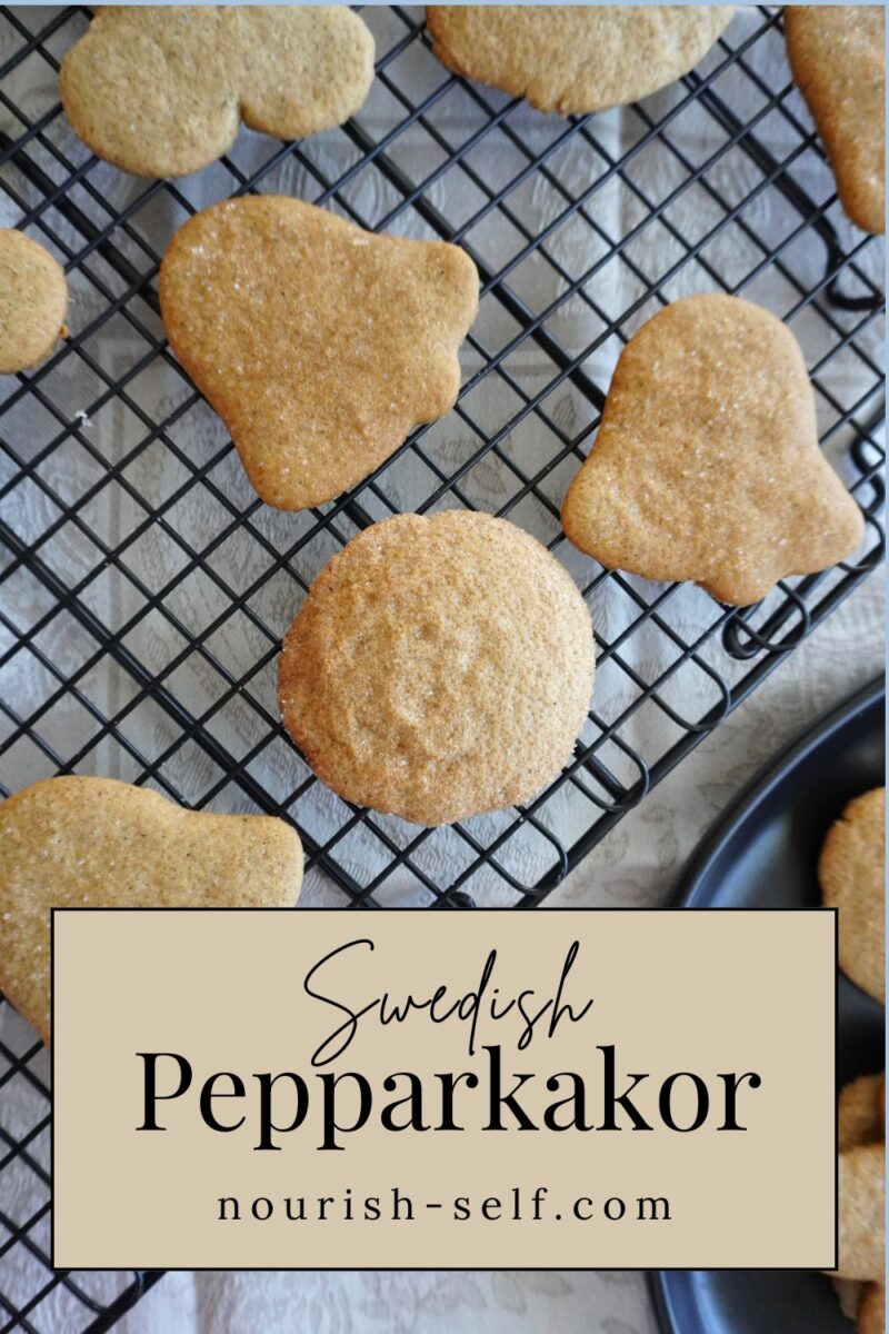 Pepparkakor - Swedish Ginger Cookies - Nourish Yourself