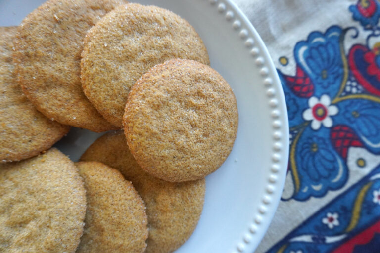 Pepparkakor - Swedish Ginger Cookies - Nourish Yourself
